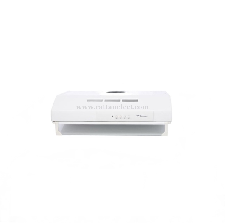 Bompani 60cm Wall Mounted Cooker Hood White - Rattanelect